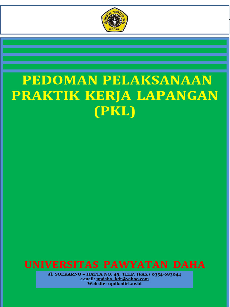 Buku Pedoman PKL - Upd | PDF