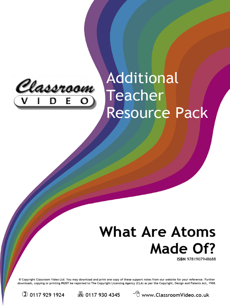 ATOMS - What Are Atoms Made of | PDF | Ion | Chemical Bond