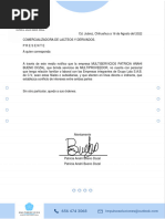 Modelo de Carta de Recibido | PDF