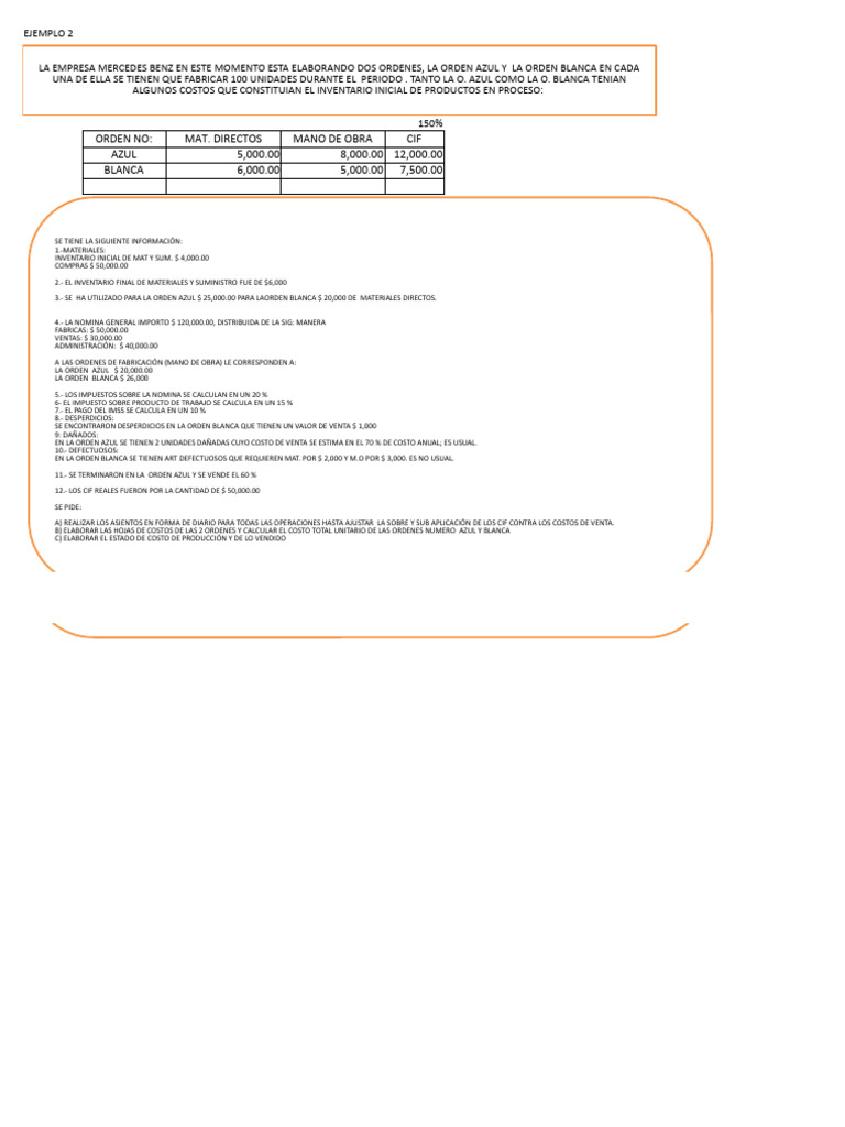 Ejercicio Sist Ord Def Dañ | PDF | Economias | Negocios económicos