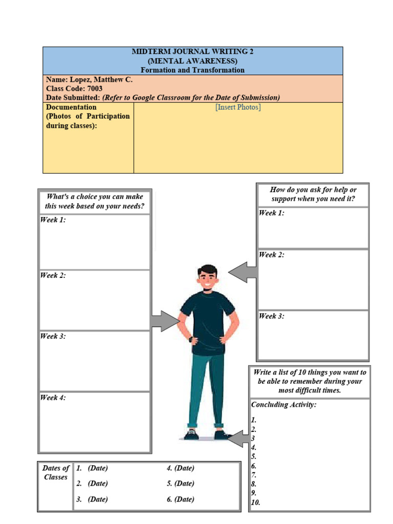 NSTP-CWTS 1 Journal Writing 2 | Download Free PDF | Human Communication ...
