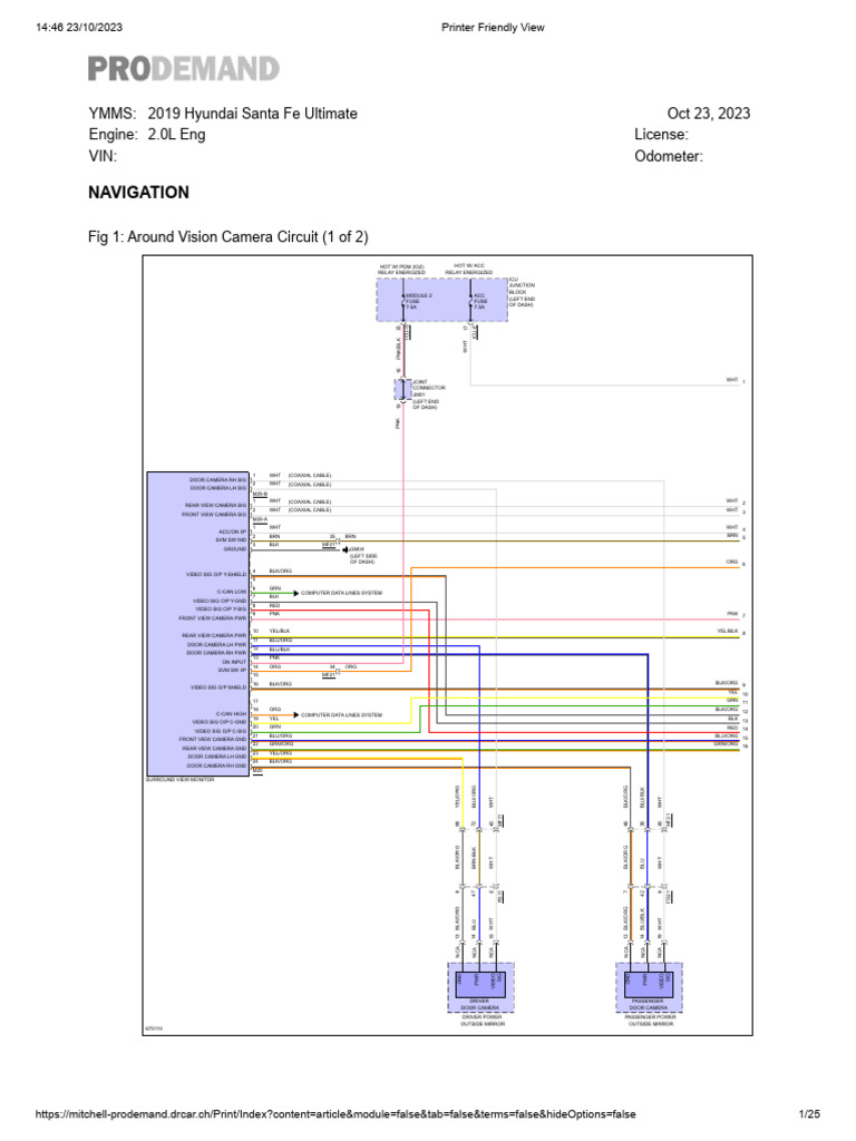 Parking Distance System Wiring | PDF | Automotive Technologies ...