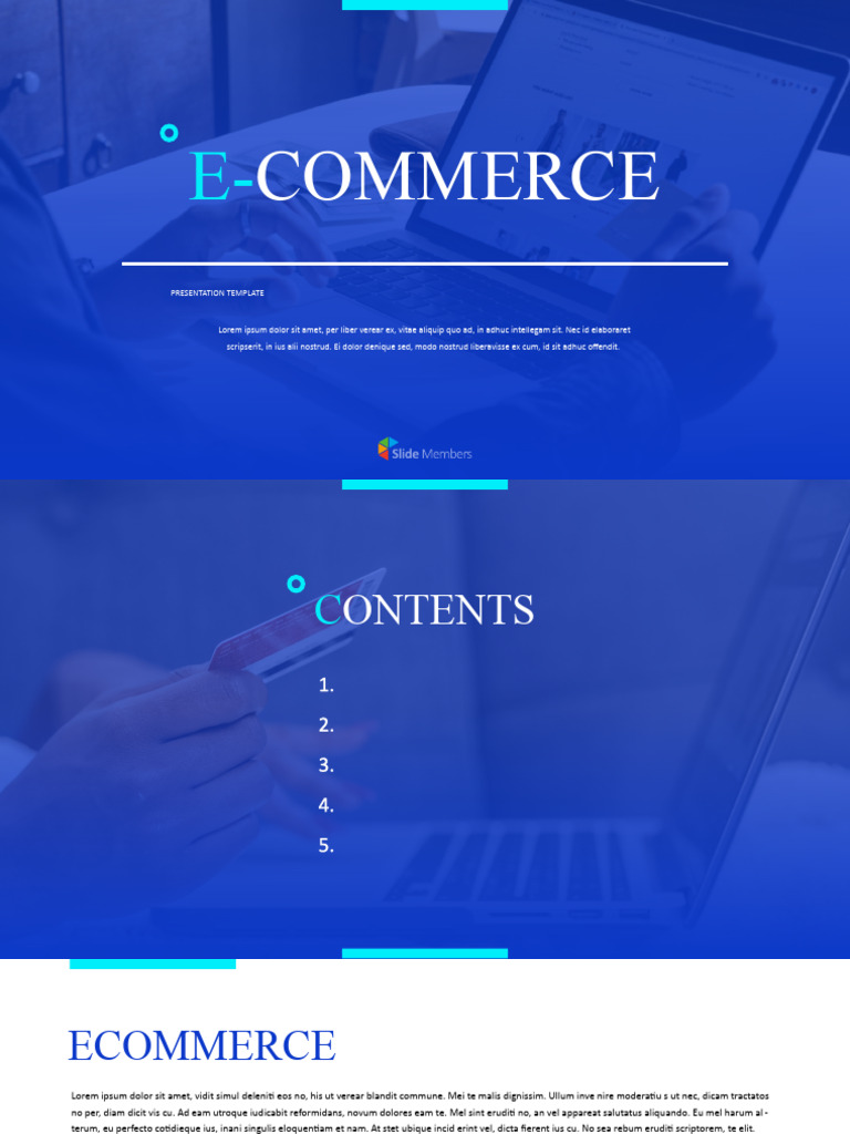 ECOMMERCE Presentation | PDF
