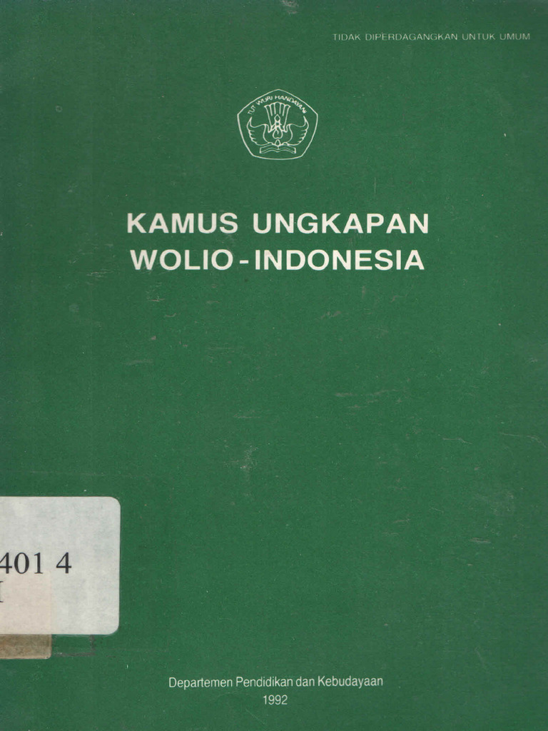 Kamus Ungkapan Wolio-Indonesia 95h | PDF | Karier & Perkembangan ...