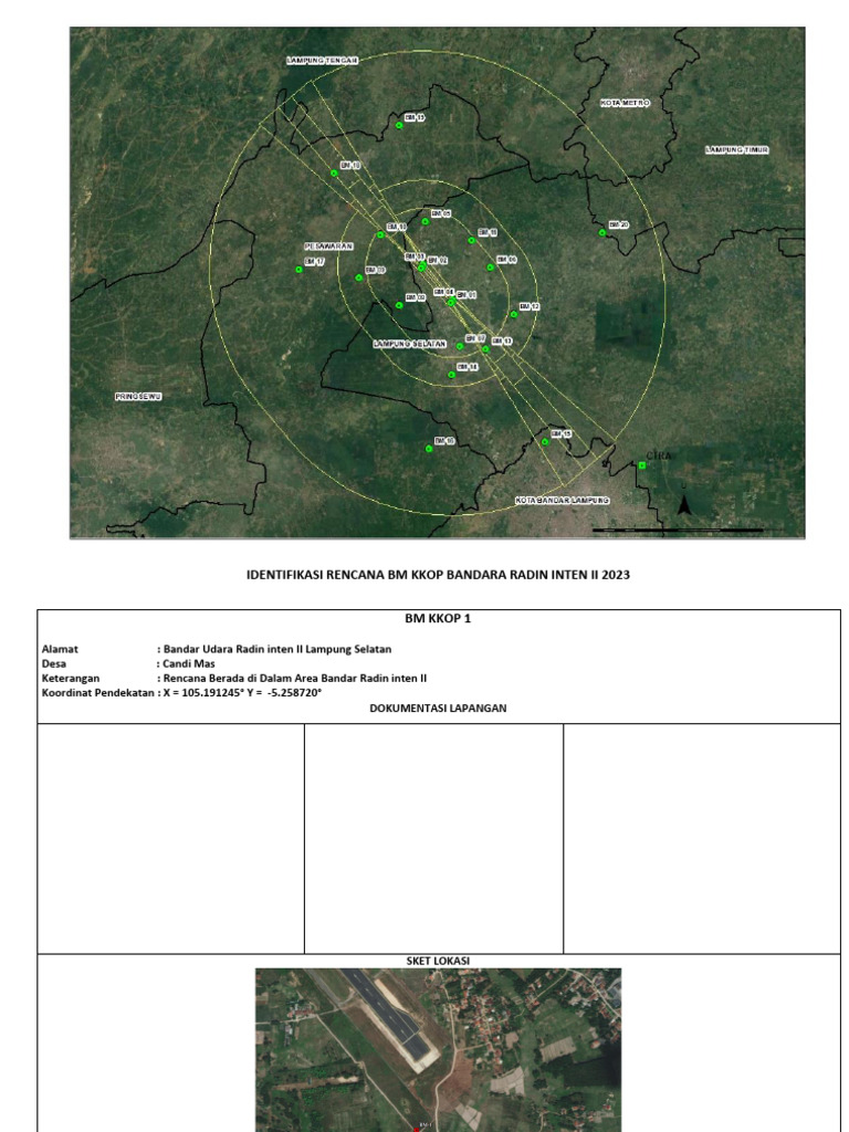 Identifikasi Rencana BM Kkop Bandara Radin Inten Ii 2023 | PDF