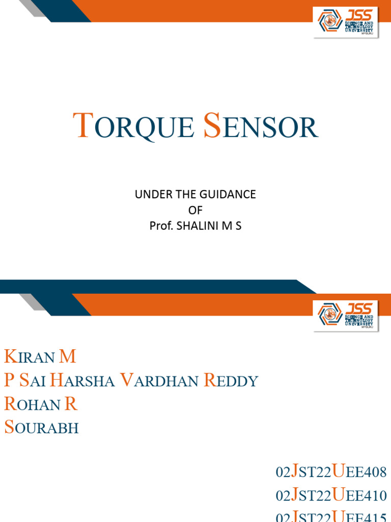 Torque Sensor 2 | PDF | Sensor | Torque