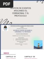 Protocolo Actos. Guión o Libreto | PDF