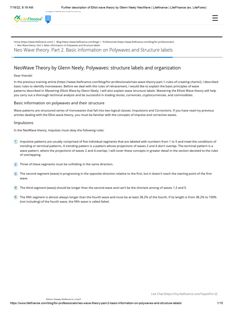 Part 2 - Basic Info On Polywaves and Structure Labels | PDF | Contract ...
