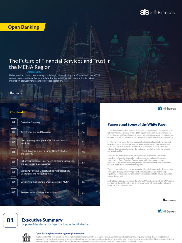 AFS Brankas Open Banking White Paper 2023 | PDF | Banks | Access Control