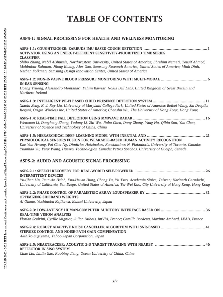 Table of Contents | PDF | Applied Mathematics | Computer Science