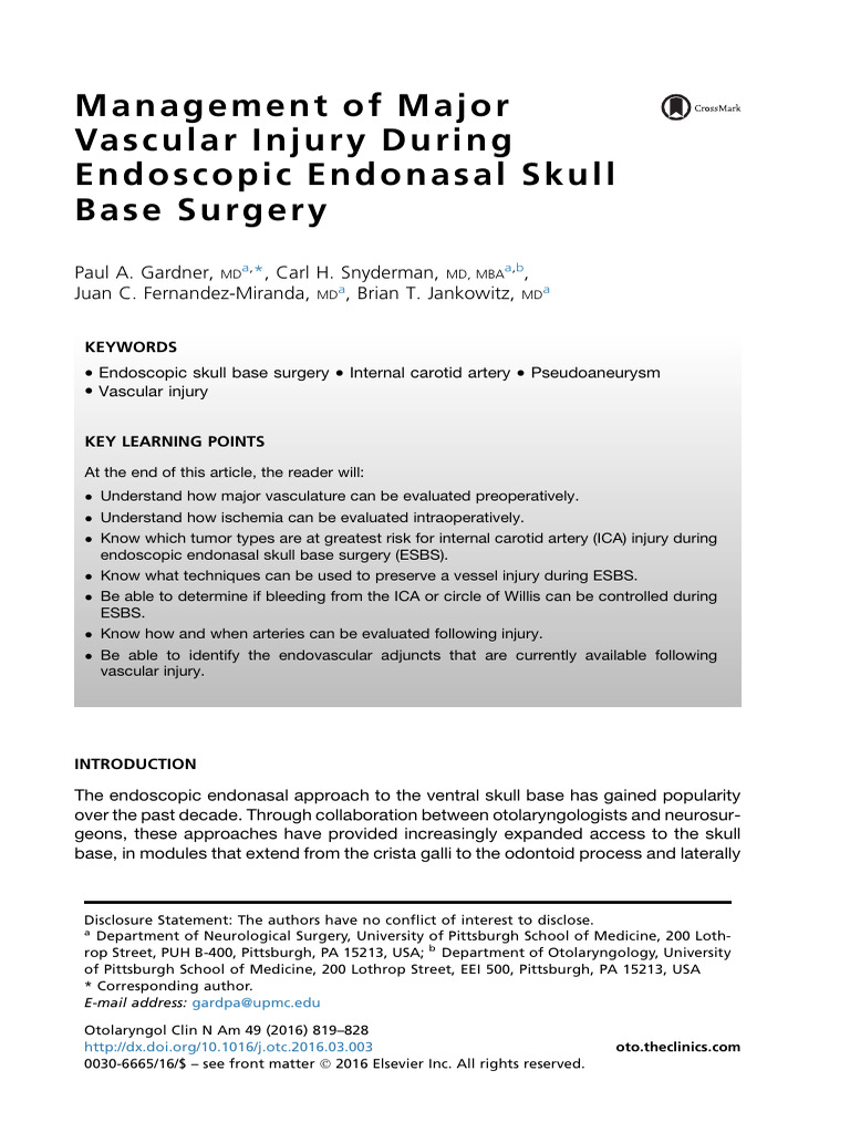 Gardner 2016 | PDF | Angiography | Interventional Radiology