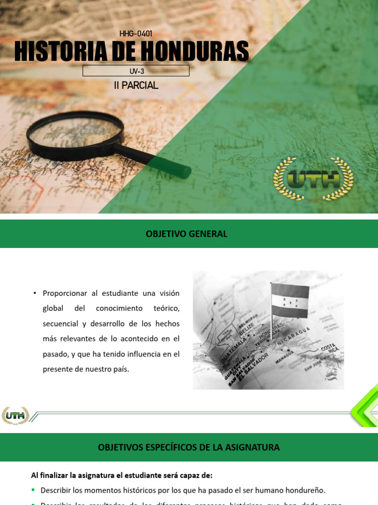 II Parcial HHG-0401 Historia de Honduras | PDF | Honduras | Centroamérica