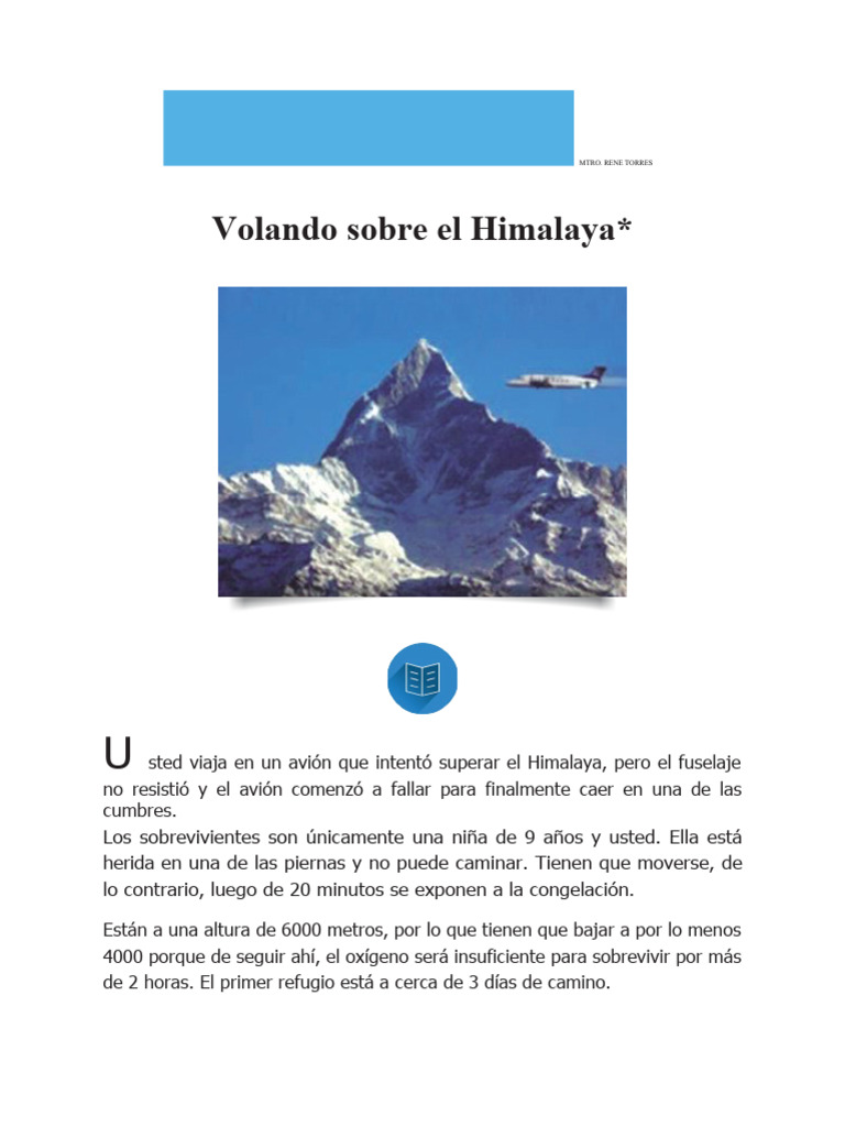 Volando Sobre El Himalaya | PDF