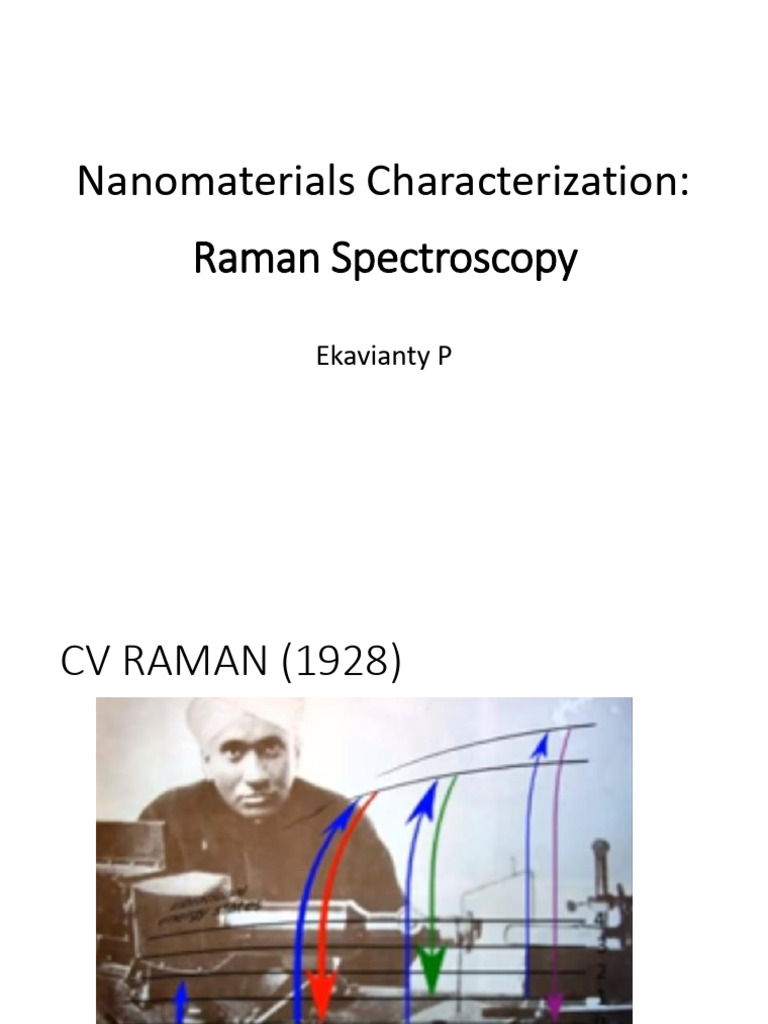 4-Raman N Application | PDF | Nanotechnology | Raman Spectroscopy