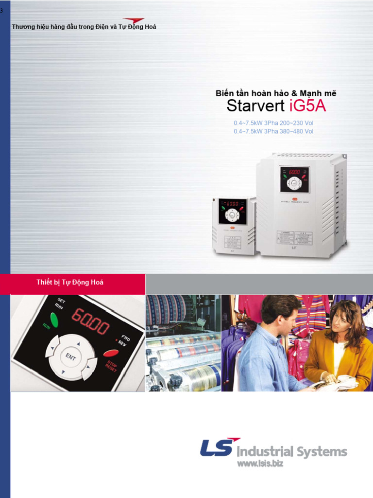 Huong Dan Cai Dat Bien Tan LS IG5A | PDF