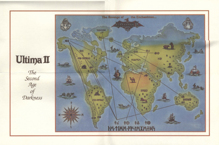 Ultima Trilogy U2 Map | PDF