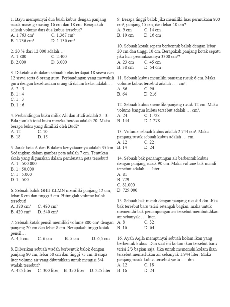 1 KLS 5 Math | PDF