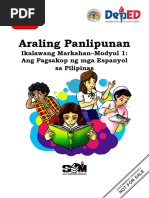 AP5 - Q2 - M1 - Pananakop NG Bansa at Ang Epekto NG Kolonisasyon - Edited - v3 | PDF