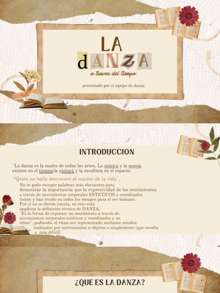 La Danza | PDF | Bailes | Entretenimiento