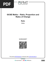 Grade 8 Ratio Worksheet With Answers | PDF | Ratio