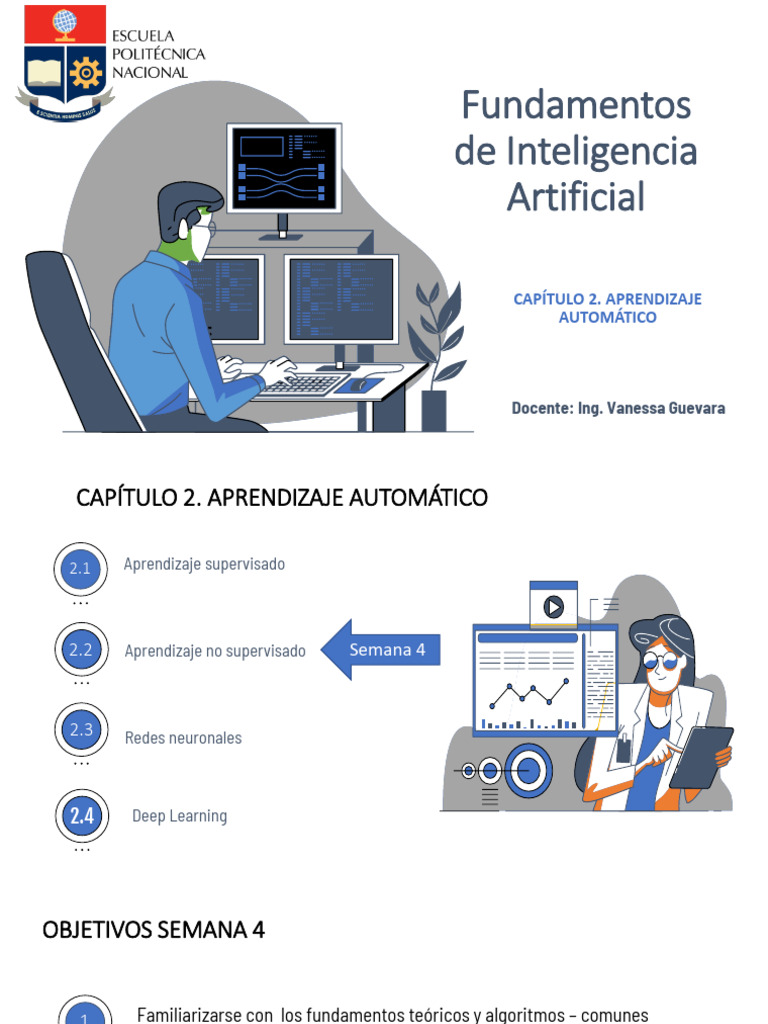 Fundamento de Inteligencia Artificial Aprendizaje No Supervisado y ...