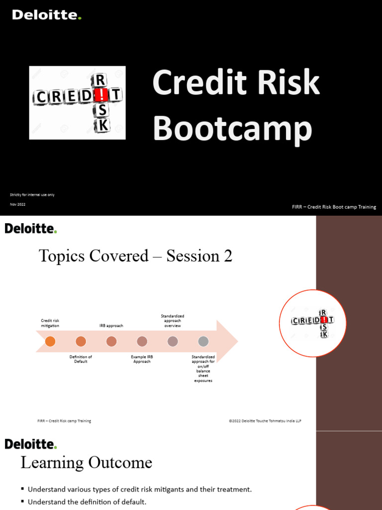 Credit Risk S2 - Final | PDF | Credit | Finance & Money Management