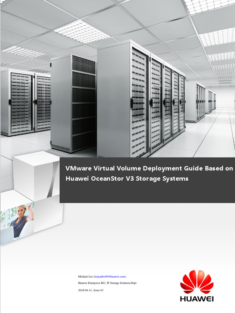 VMware VSphere Virtual Volume Deployment Guide Based On Huawei OceanStor V3 Storage System 03 ...