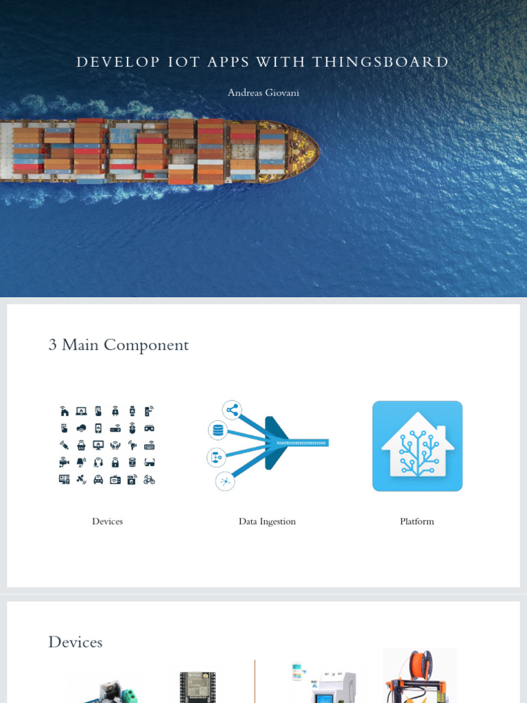 Develop IoT Apps With ThingsBoard | PDF | Internet Of Things | Computer Engineering