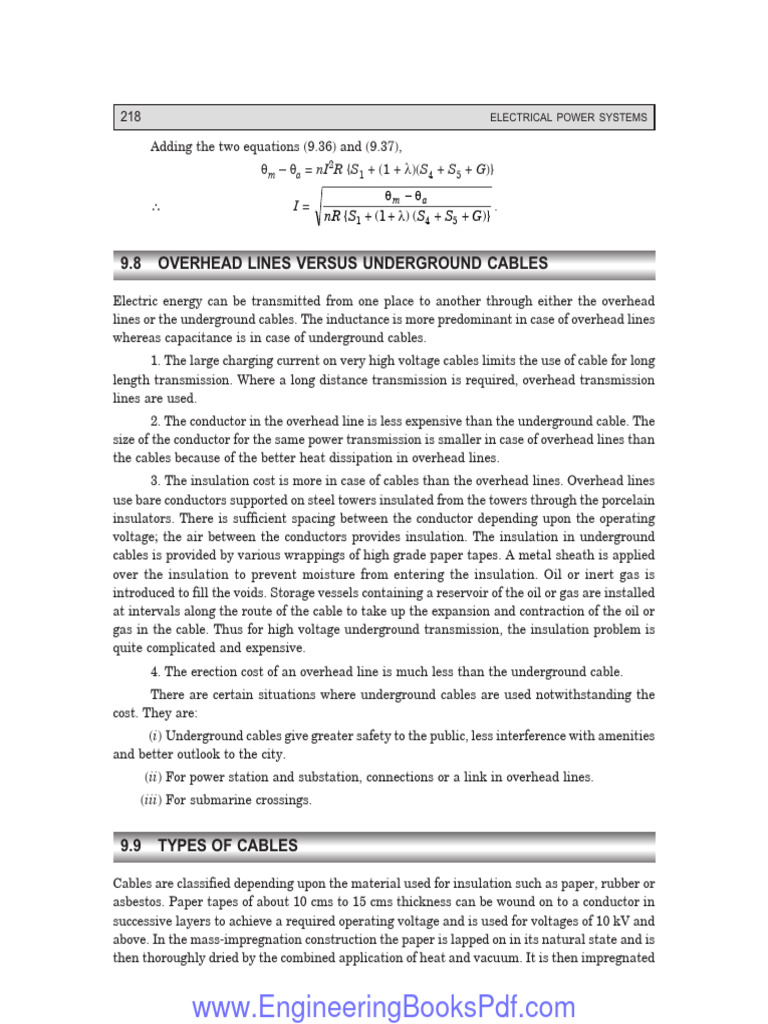 Types of Cable | PDF | Insulator (Electricity) | Electrical Breakdown