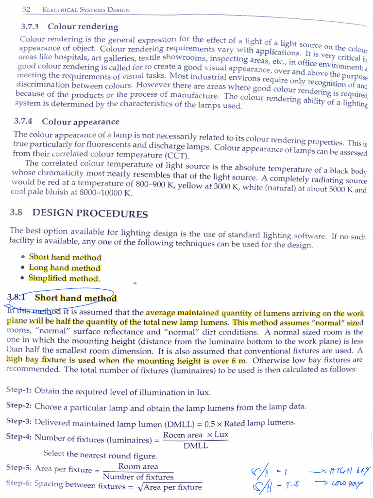 Lighting Design Procedure 07-10-2023 | PDF | Lighting | Electromagnetic ...
