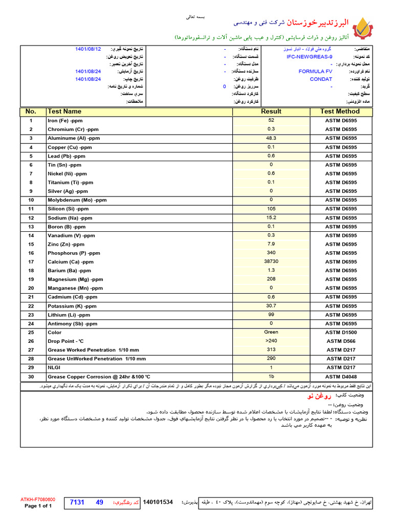 CONDAT FV 7131-49 - Complete - 20221115 - 1333 | PDF | Metals | Sets Of ...