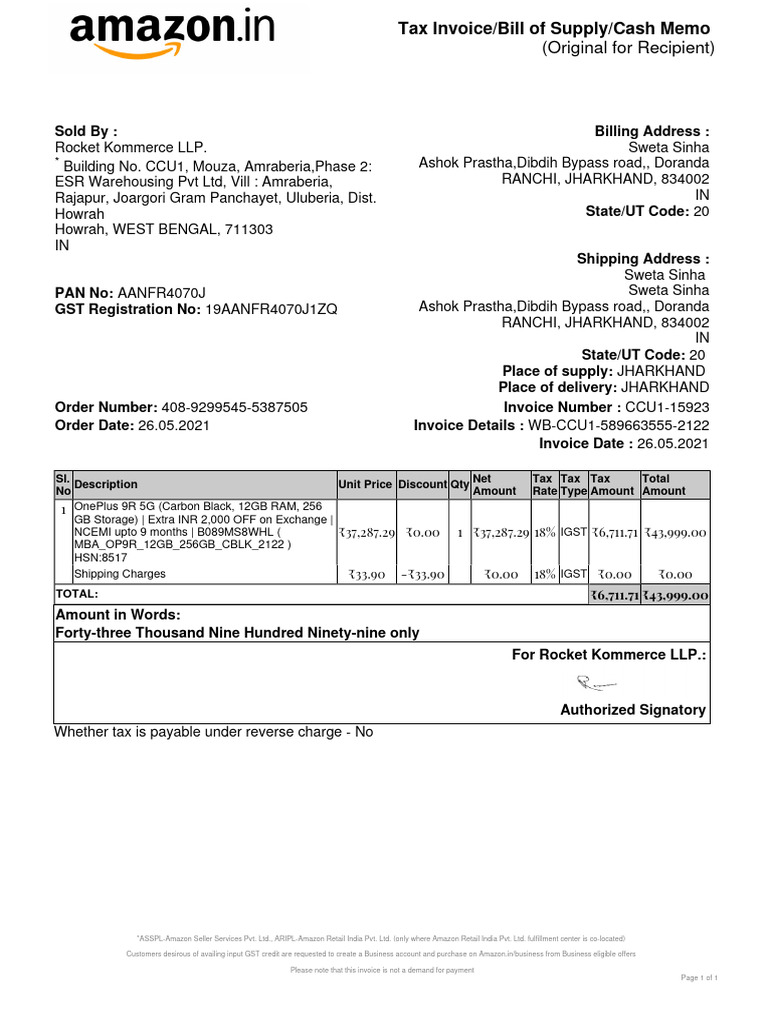 Invoice | PDF | Invoice | Economies