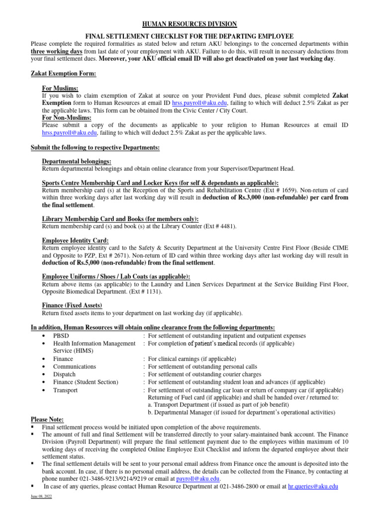 Exit Guidelines - Final | PDF | Business | Service Industries