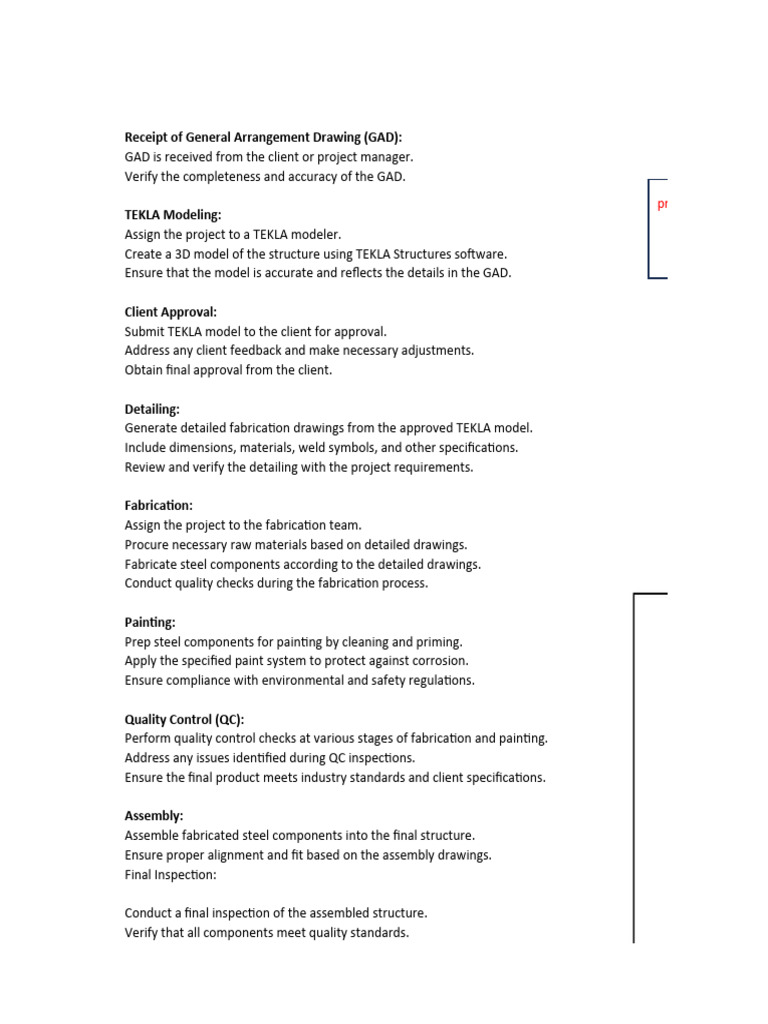 Fabrication - Flow Chart | Download Free PDF | Metal Fabrication ...
