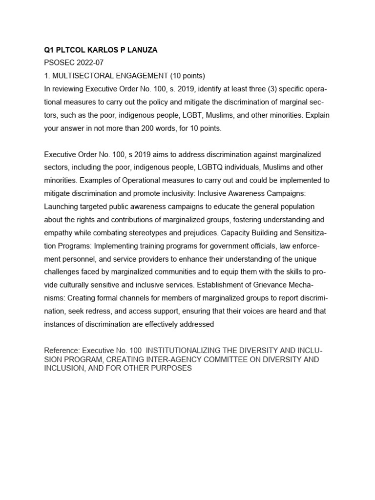 Q1 Pltcol Karlos P Lanuza | PDF