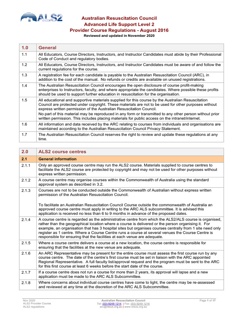 Als2 Regulations Revised Nov 2020 | PDF | Multiple Choice | Teachers