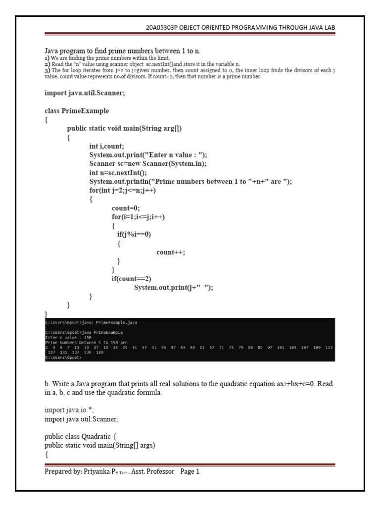 Java Lab Pdf Computer File Filename
