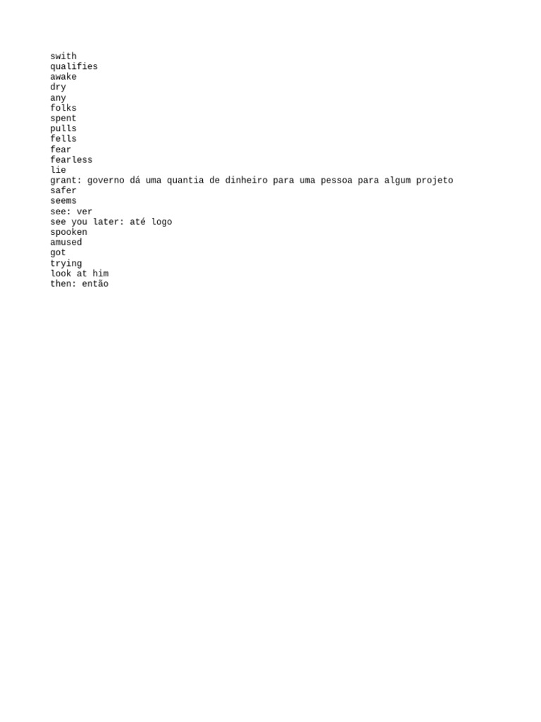Ingles Jogo Zty - Pe | PDF