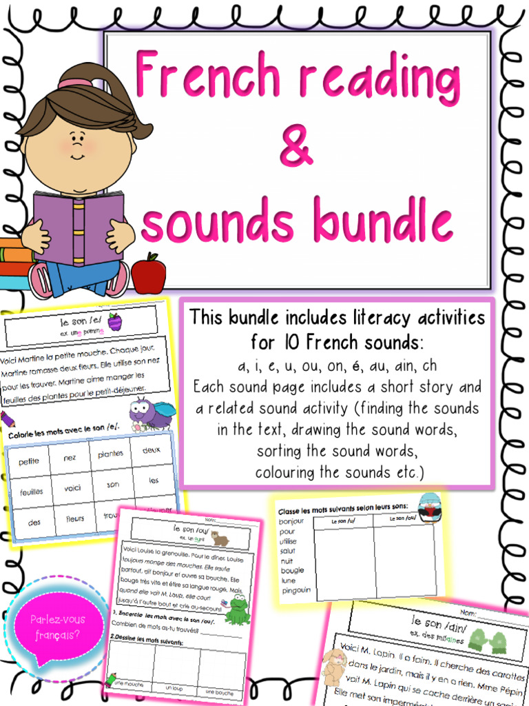 Activités sur les sons en français | PDF | Arts du langage et discipline