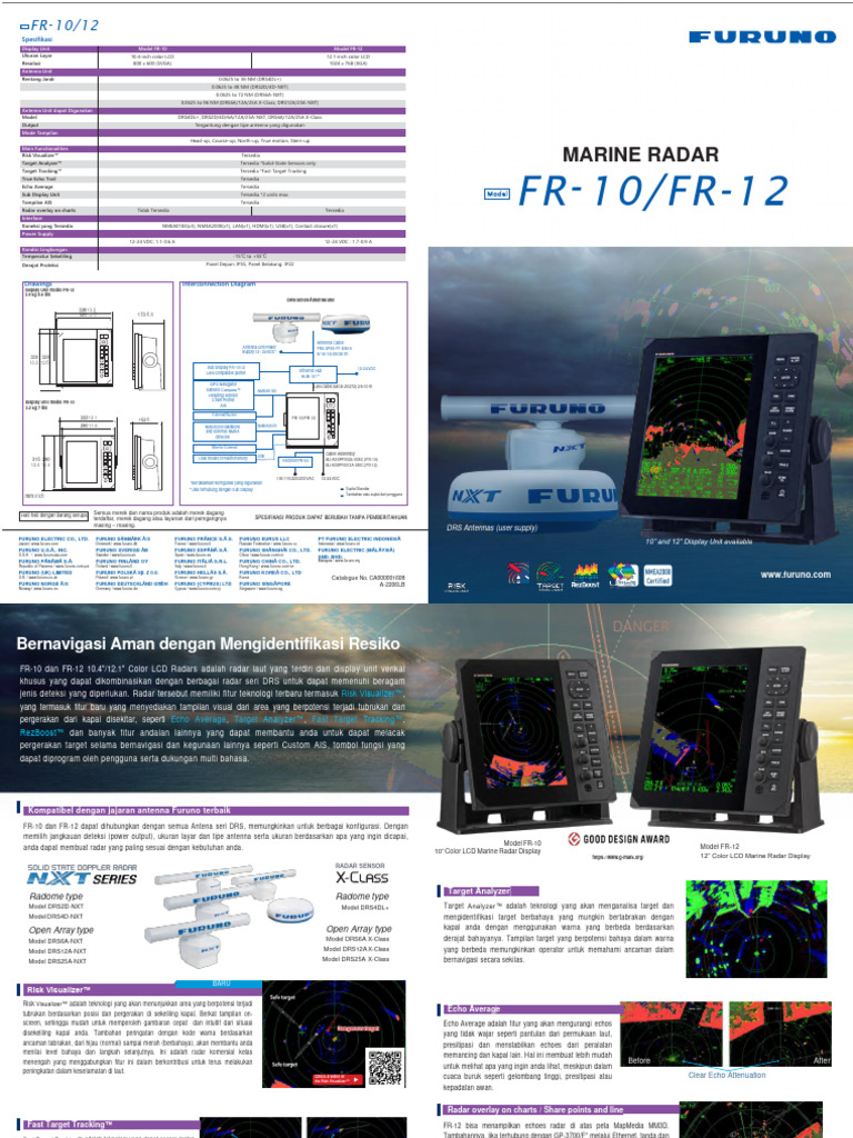 Furuno Radar Model FR-10 12 | PDF