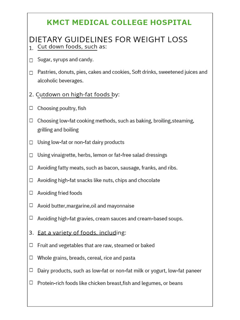 Weight Loss Sample Plan For Adult Girl | Download Free PDF | Meal | Curry