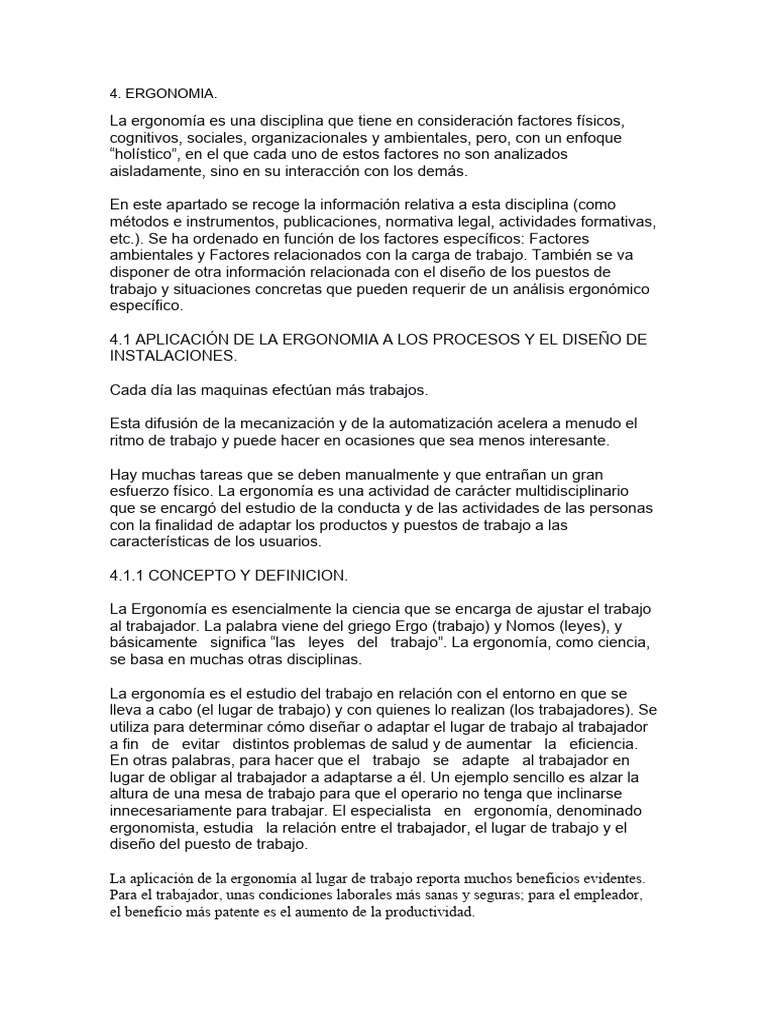 Tema 4 Procesos | PDF | Factores humanos y ergonomía | Diseño