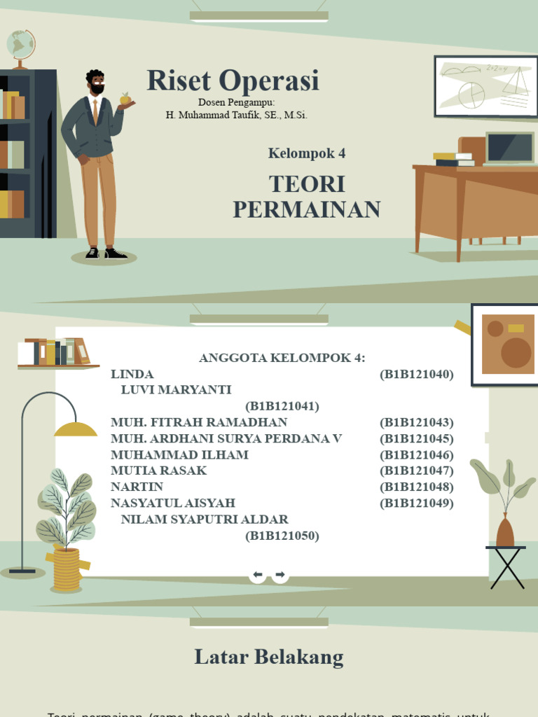 Kelompok 4 Riset Operasi | PDF | Metode & Bahan Ajar