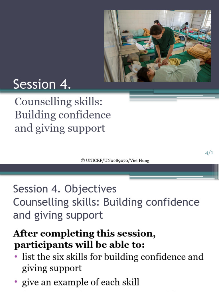 Bfhi-Session-4-Counselling Skills Building Confidence and Giving ...