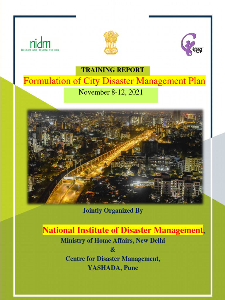 Formulation of CDMP - Guide NIDM | PDF | Disaster Risk Reduction ...