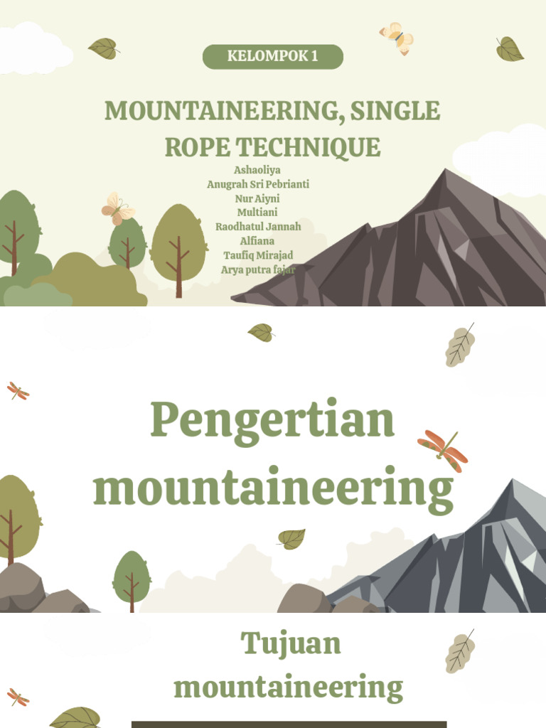 Mountaineering, Single Rope Technique C22F KLP 1 - 20230826 - 104046 ...