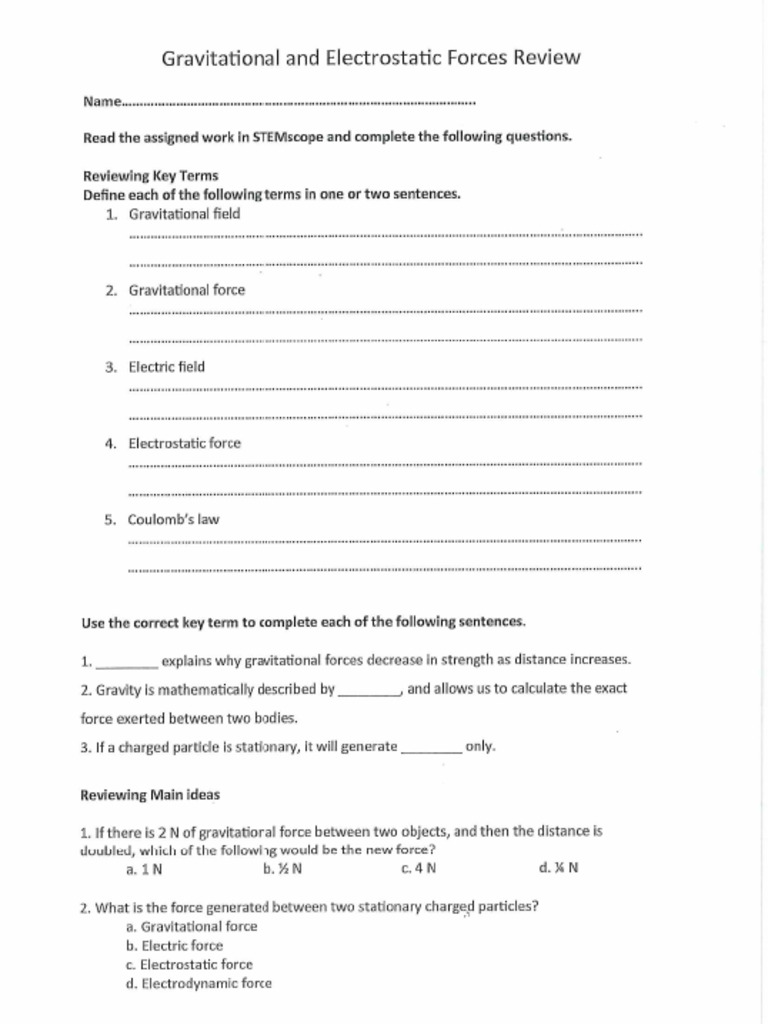 Grade10 - Review Pack - Physics | PDF