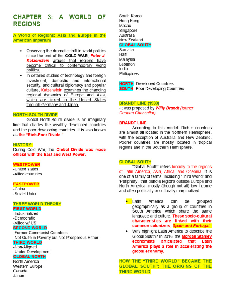 TCW Reviewer | PDF | Regional Integration | Globalization