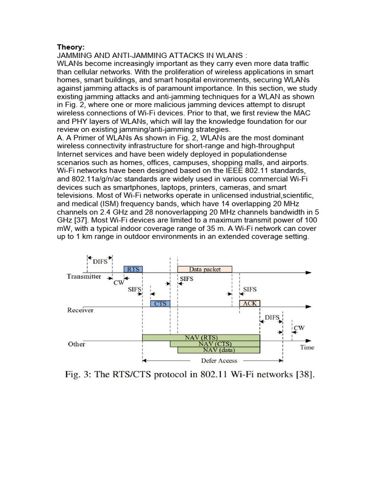 Theory Project | PDF | Wireless Lan | Wi Fi