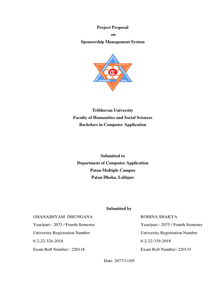 Project-I-Proposal Sample | PDF | User (Computing) | Html